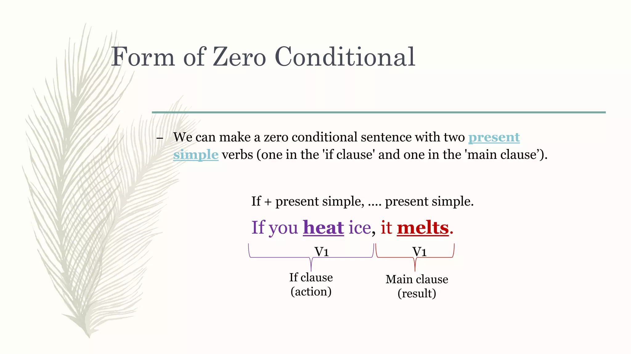 Zero conditional | PPTX