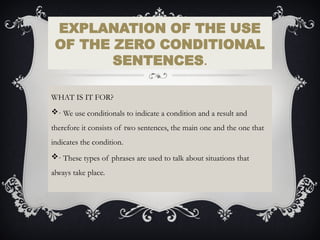 zero conditional 2. presentación de modales | PPTX