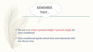 zero conditional | PPTX