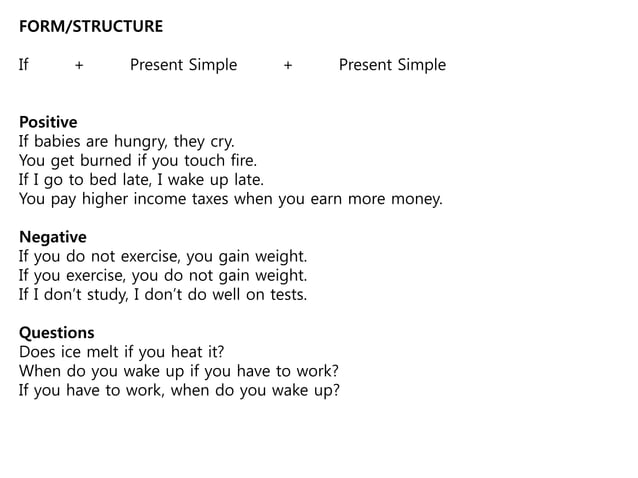 Zero Conditional ppt | PPTX