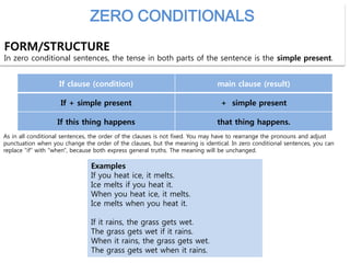 Zero Conditional ppt