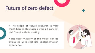 zero defect program.pptx MHA , MBA, Business | PPTX