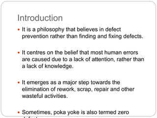 Zero defect programme | PPTX