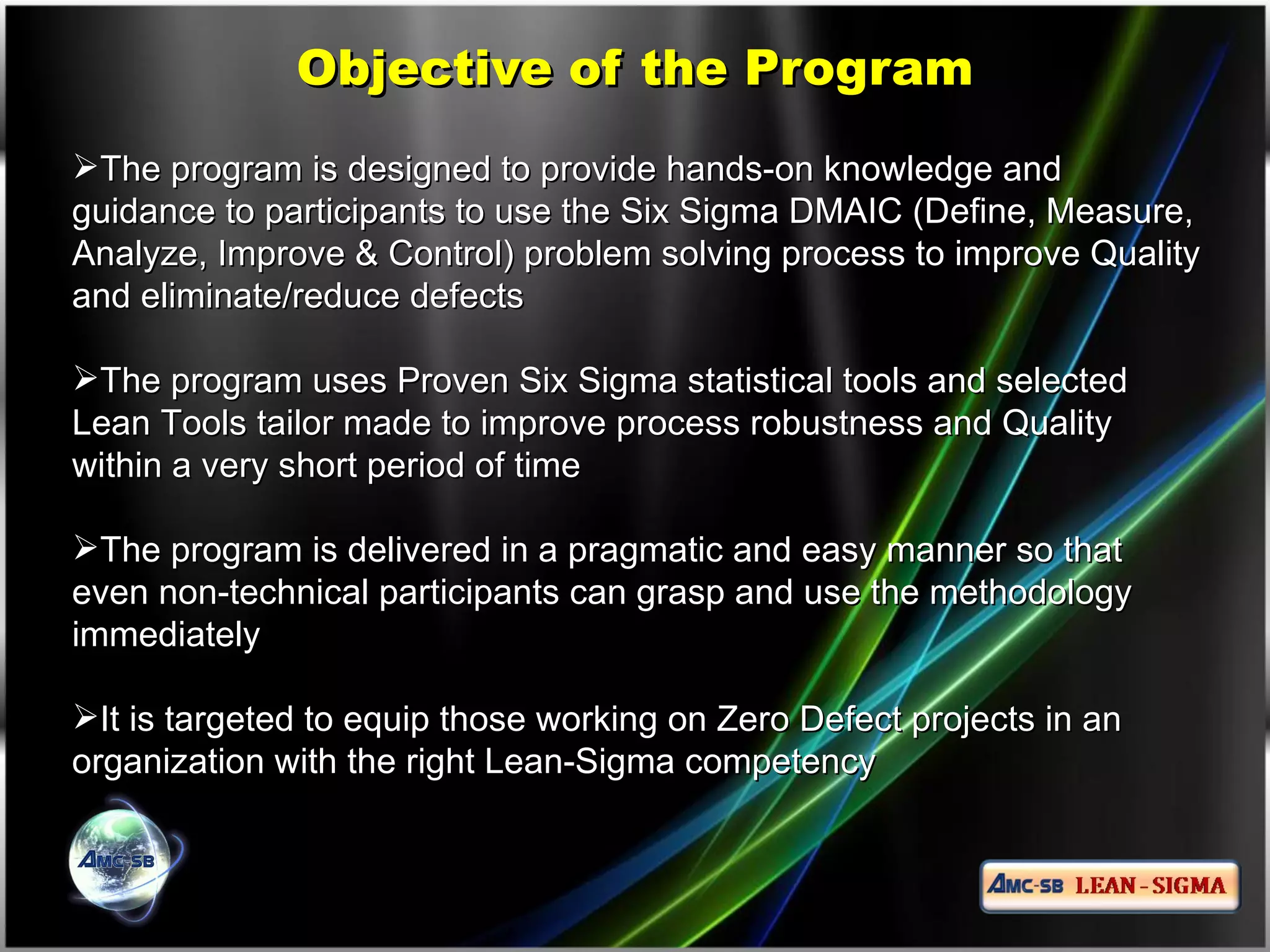 Zero Defects Through Lean Six Sigma | PPS