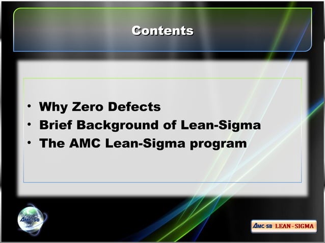 Zero Defects Through Lean Six Sigma | PPS
