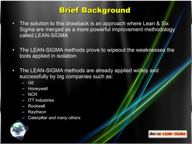 Zero Defects Through Lean Six Sigma | PPT