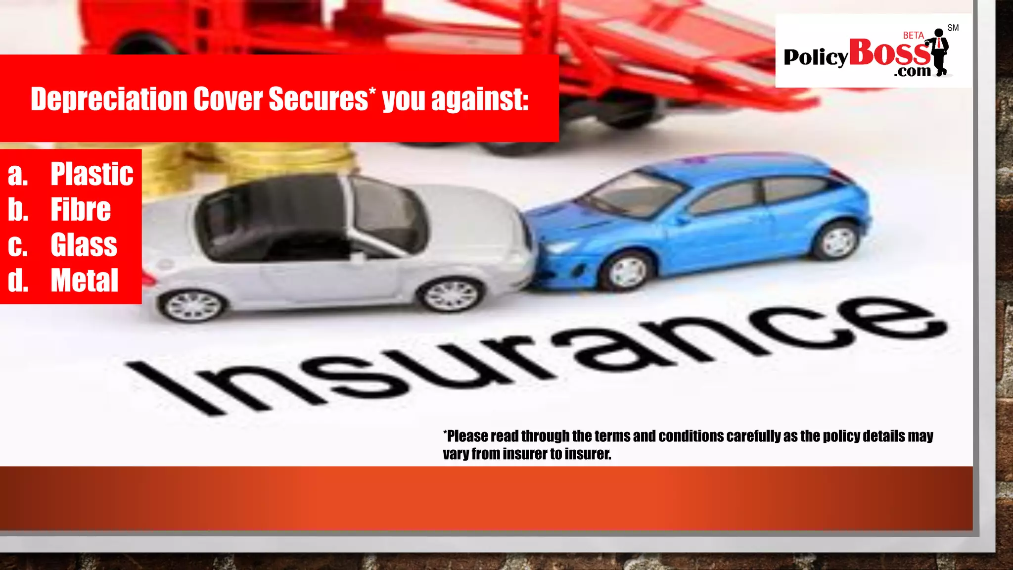 Zero Depreciation Cover Explained | PPT