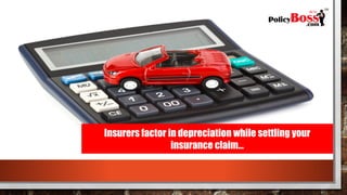 Zero Depreciation Cover Explained | PPT