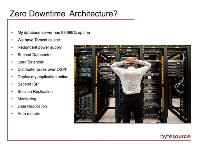 Zero Downtime JEE Architectures | PPT