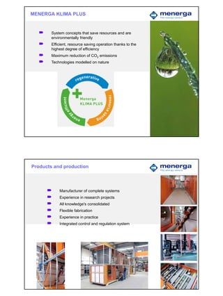 Zero emission indoor climate control - Menerga | PDF
