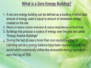 Zero energy building | PPTX