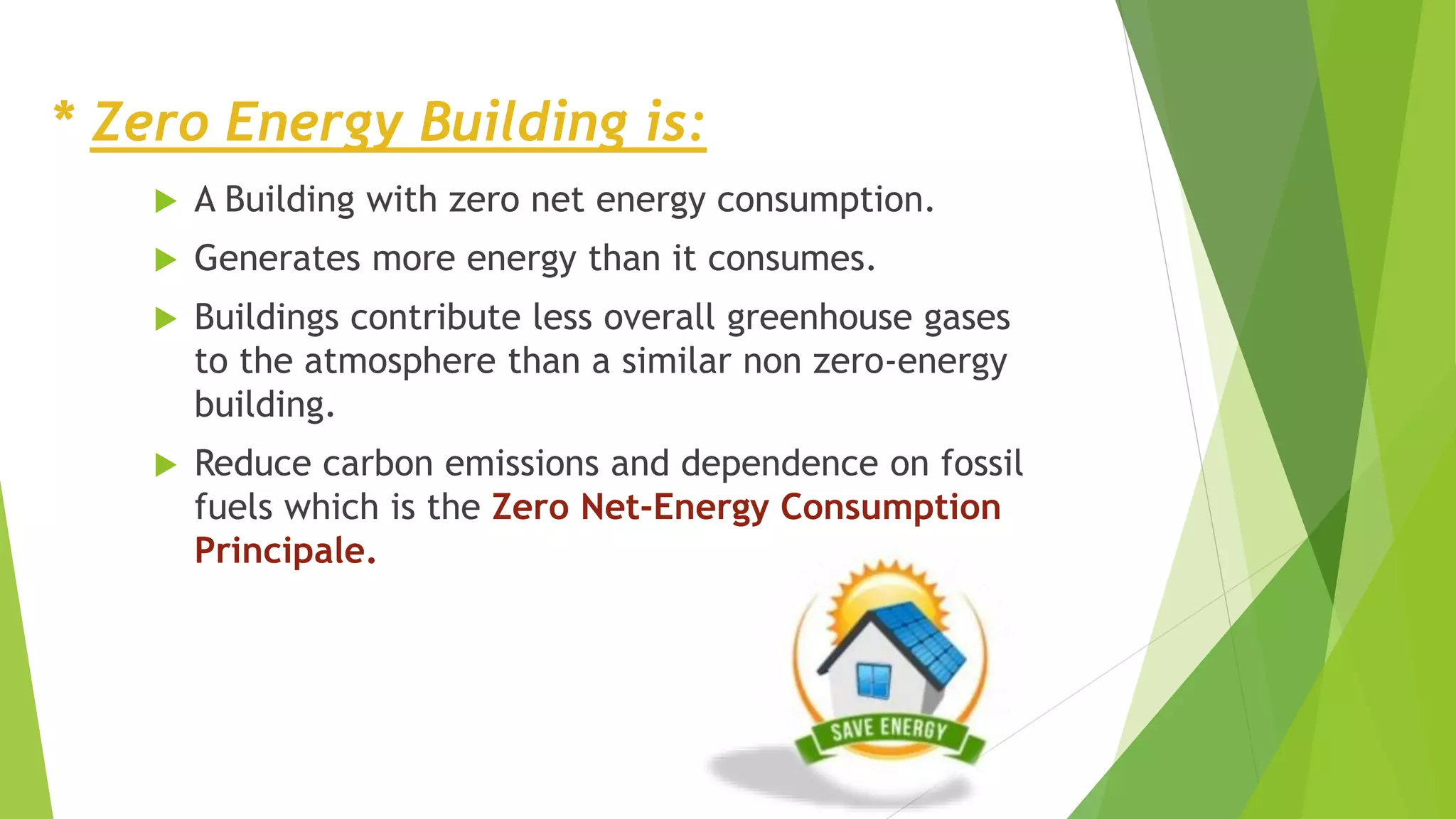 Zero energy building original | PPTX