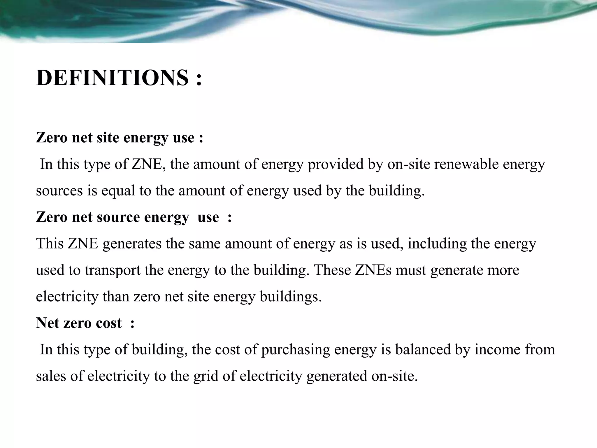 ZERO ENERGY BUILDING (senthil) | PPT