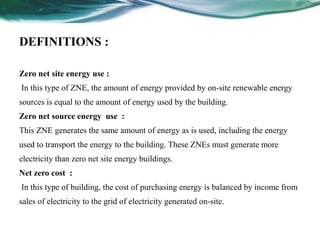 ZERO ENERGY BUILDING (senthil) | PPT