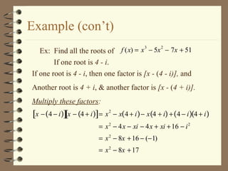 Zeroes and roots | PPT