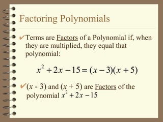 Zeroes and roots | PPT