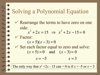 Zeroes and roots | PPT
