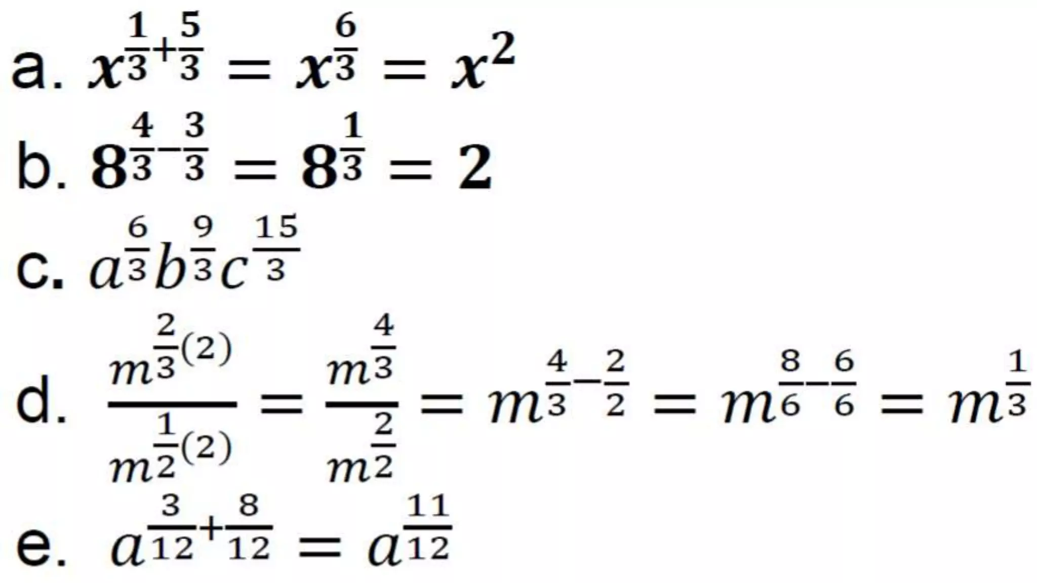 Zero exponents, negative integral exponents, rational | PPTX