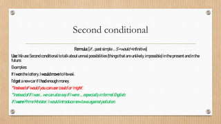 Zero, first and second conditional.pptx