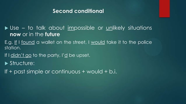 Zero, first, second and third conditionals (2nd grade) | PPT