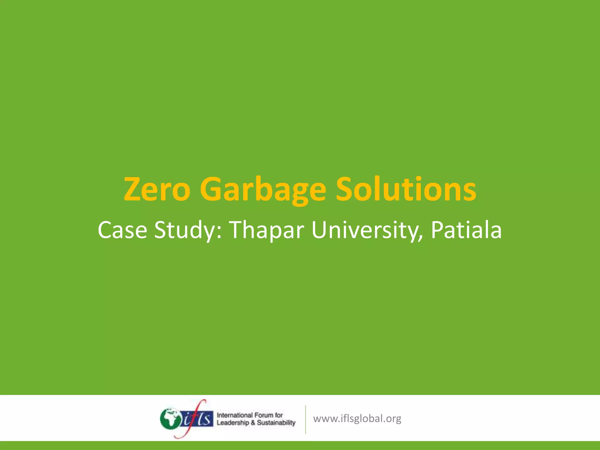 Zero waste solutions | PPT