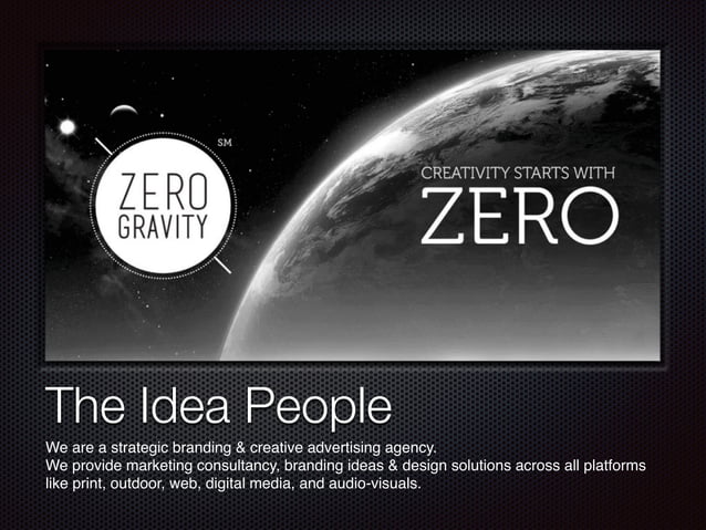 Zero Gravity Communications : Corporate Profile | PDF