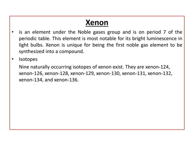 Zero group elements | PPTX | Chemistry | Science
