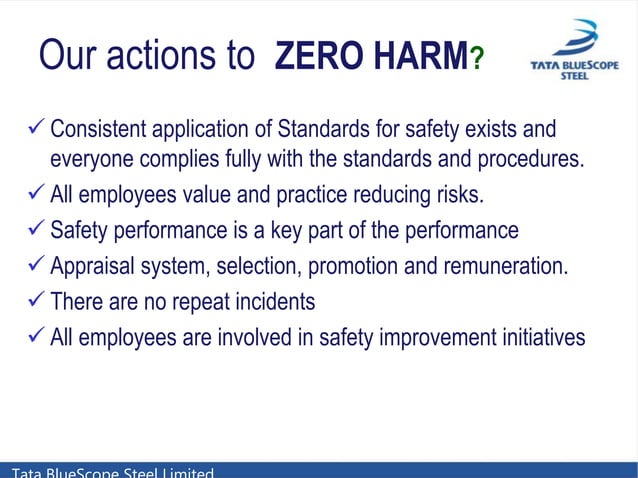 ZERO HARM.ppt | Human Resources | Business