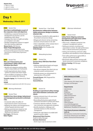 Zero Harm Target | PDF