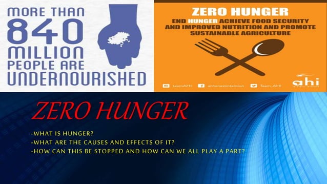 Zero hunger | PPTX | Nutrition | Healthy Living