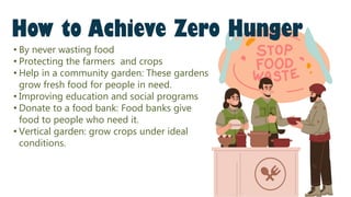 Zero Hunger - M. Bilal Salman. United Nation Sustainable development ...