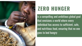 Sustainable Development Goals - zero hunger | PPTX