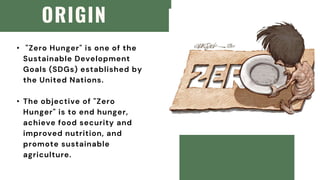 Sustainable Development Goals - zero hunger | PPTX