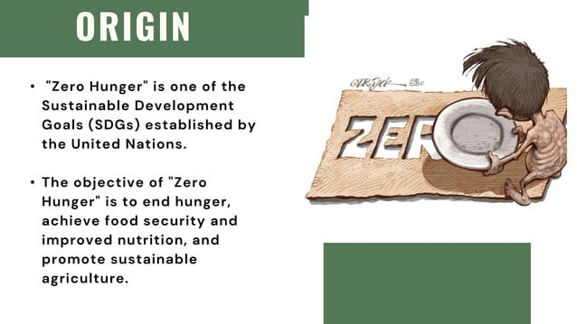 Sustainable Development Goals - zero hunger | PPTX