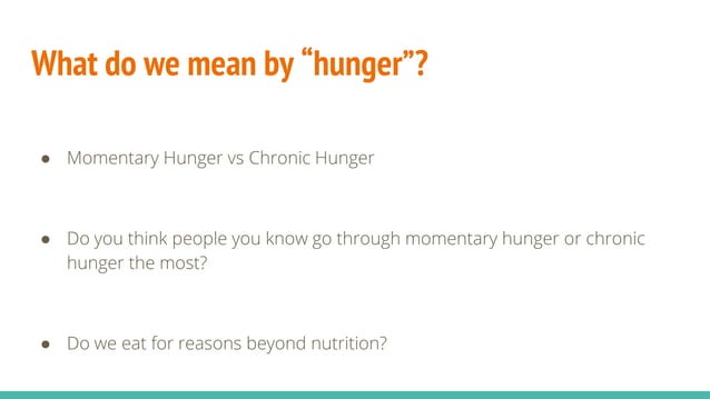 Zero hunger - presentation | PDF | Nutrition | Healthy Living