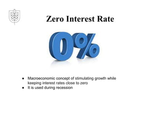 Zero interest rate and qe | PPTX