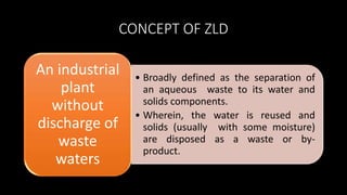 Zero liquid discharge | PPTX