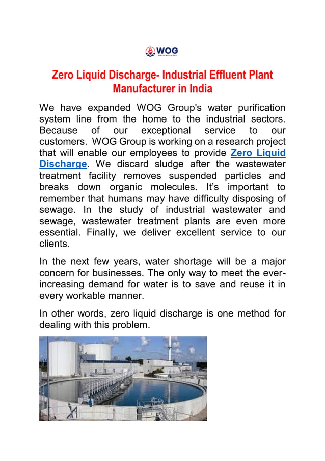 Zero Liquid Discharge- Industrial Effluent Plant Manufacturer in India-Industrial PDF.pdf