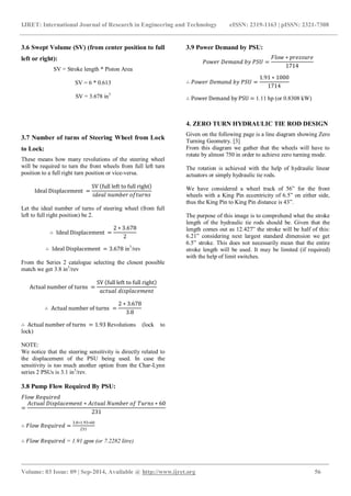 Zerominimum turning radius of a tractor | PDF