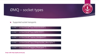 Ømq - Distributed queues, threads and sockets | PPTX