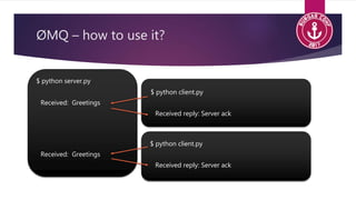 Ømq - Distributed queues, threads and sockets | PPTX