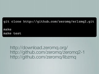 ZeroMQ: Messaging Made Simple | PPT