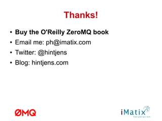 CurveZMQ, ZMTP and other Dubious Characters | PPT