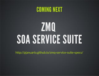 ZeroMQ - Sockets on steroids! | PPT