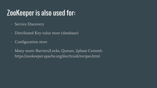 ZeroMq ZooKeeper and FlatBuffers | PPTX