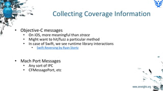 Zeronights 2016 - Automating iOS blackbox security scanning | PPT | Free Download