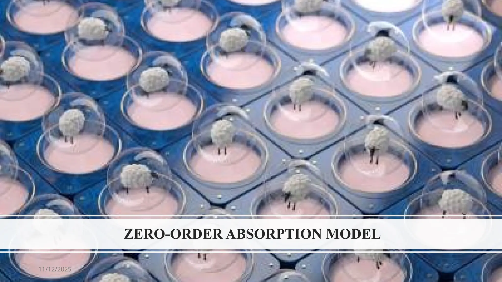 Zero Order Absorption Model: Biopharmaceutics | PPTX