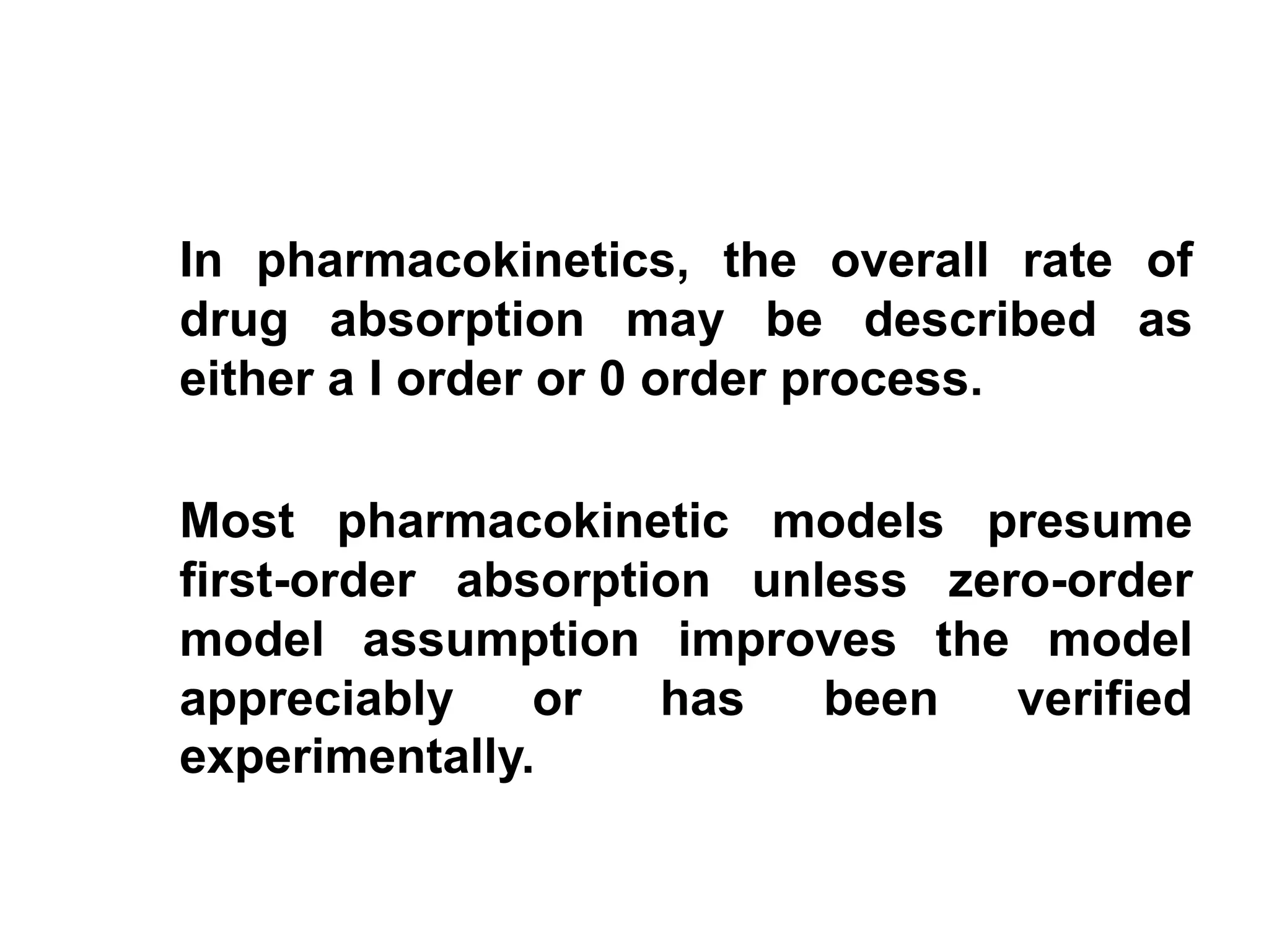 Zero order and first order kinetiks | PDF
