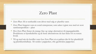 Zero plast | PPTX