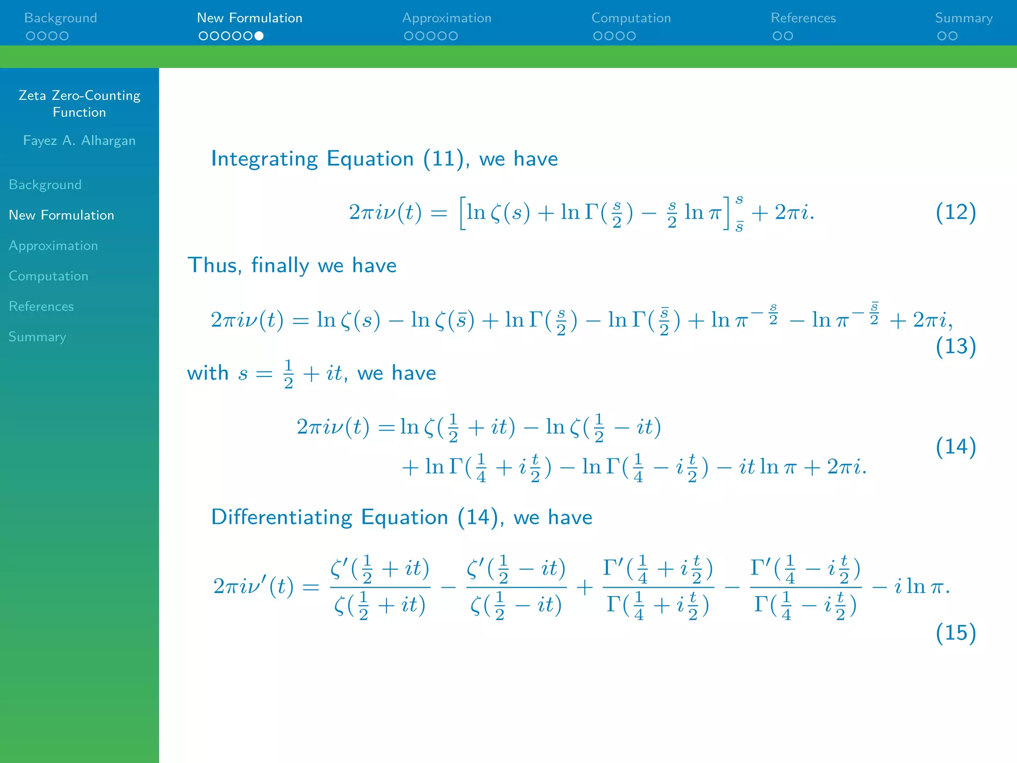 Zeta Zero-Counting Function | PPT
